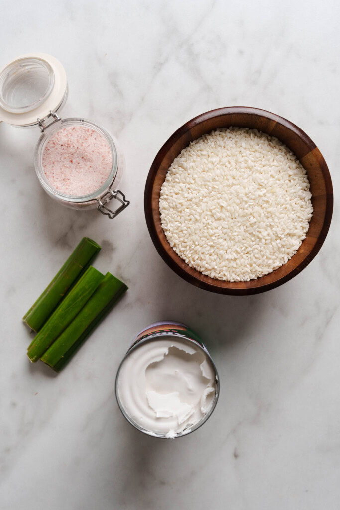 Traditional Kiribath (Sri Lankan Milk Rice)