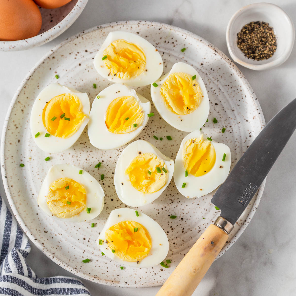 Super Easy Air Fryer Hard Boiled Eggs