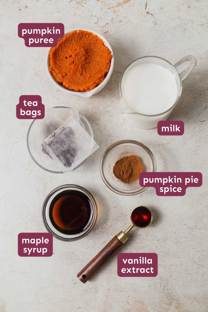 Easy Pumpkin Spice Chai Latte (Homemade)